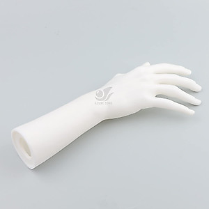 Azure Zone, White Female Mannequin Hand Jewelry Display Holder Stand for Bracelet Necklace Ring