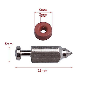 Panari 398188 kit Needle Seat Carburetor Float Valve Needle Seat Kit Replacement For 281144 (Pack of 12)