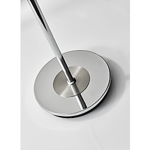 Adesso 5120-22 Metropolis 300W Torchiere, Floor Lamp, Chrome Finish