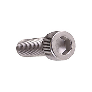 M3 x 20mm Socket Head Cap Screw, Full Thread,304 Stainless Steel Hex Socket Cap Bolts 100pcs