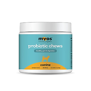 MYOS Probiotic Chew for Dogs - Daily Digestive Support, Promotes Complete Gut Health, Aids Digestion, Enhances Nutrient Absorption, Supports Healthy Stool - All-in-One Chewable Supplement
