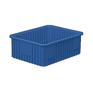 Build Your Own Divider Box Blue 22.5"L x 17.5"W x 8"H