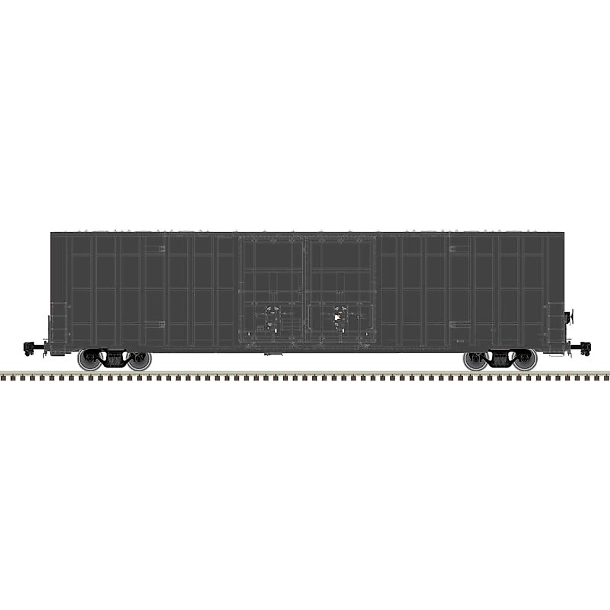 Atlas HO Scale Gunderson 7550 Double Plug-Door Boxcar - Undecorated