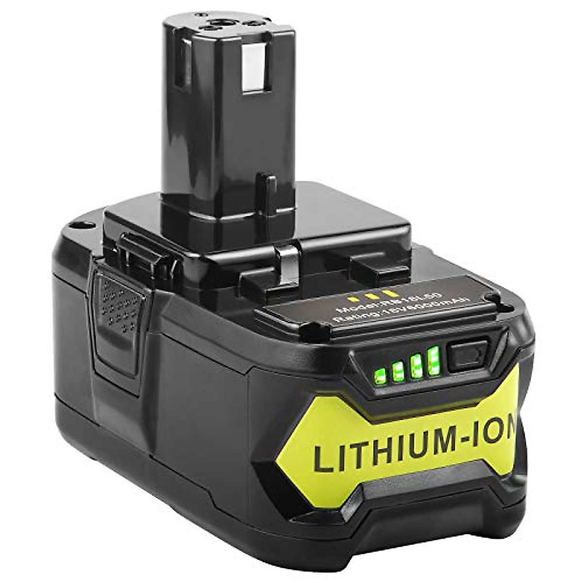 Upgrade 18V 6.0Ah P108 Battery Replacement for Ryobi 18 Volt Battery Lithium P102 P103 P104 P105 P107 P109 P122 Ryobi ONE+ Cordless Drill Tool (1Pack)