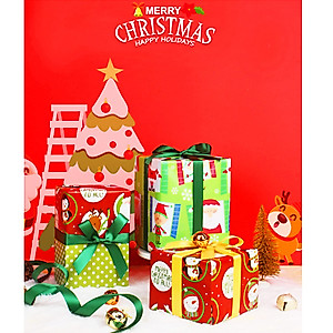 5/8 inch Double Faced Green Polyester Satin Ribbon for Gift Wrapping，Party Favor， Baby Shower，Invitation Embellishments，Floral Arrangement Craft Supplies (50 Yards)