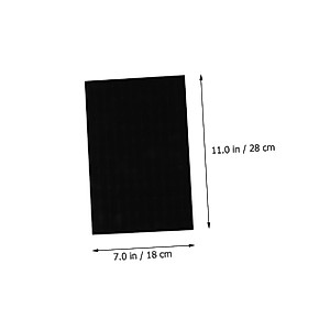 ABOOFAN 2pcs Box Jewelry Sponge Pad black stand black necklaces foam inserts jewelry insert sponge earring tray inserts sponge earring tray Ear Stud Sponge Insert jewelry supplies earrings