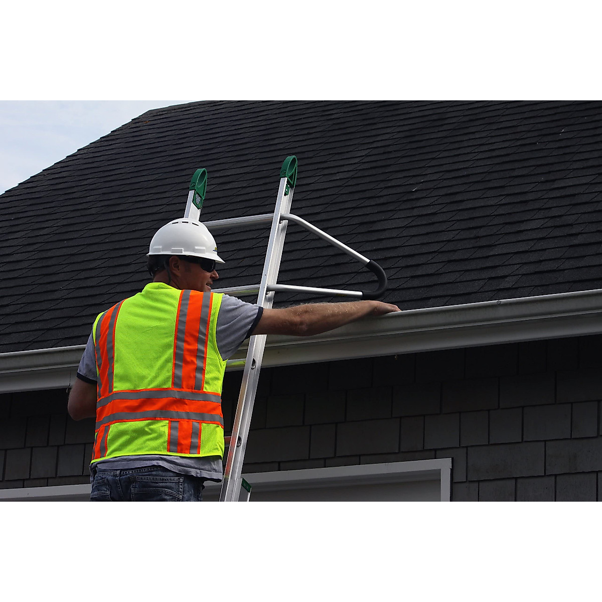 Ladder Stabilizer Standoff Brackets with Foam Elbows (Sold in Pairs)