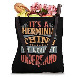 Herminia Name Tote Bag