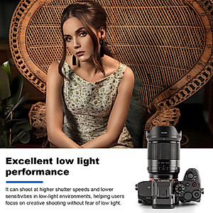 VILTROX 28mm F1.8 Wide Angle Autofocus Lens for Sony E-Mount Lens,Full-Frame Portrait Lens for Sony E Mount Alpha a7 a7II a7III a7R a7RII a7RIII a7RIV a7RV a7SII a7SIII a9 a7C a6500 a6400 a5000 a6000…