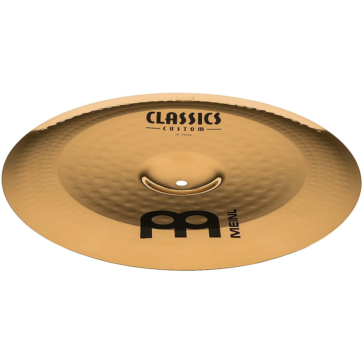 Meinl 16" China Cymbal - Classics Custom Brilliant - Made In Germany, 2-YEAR WARRANTY (CC16CH-B)