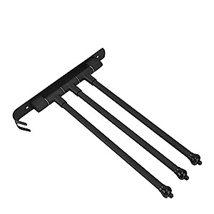 Stainless Steel Swivel Towel Rack 4 Arms Bathroom Towel Hanger Holder 180 Degrees Swivel Towel Bar Rotating Bath Towel Rack Swing Out Towel Racks for Bathroom Kitchen Home Hotel(3 Arms)