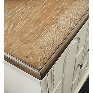 Signature Design by Ashley Roranville French Country Accent Cabinet or Server, White