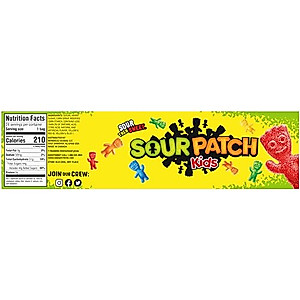 SOUR PATCH KIDS Soft & Chewy Candy, 24 - 2 oz Bags
