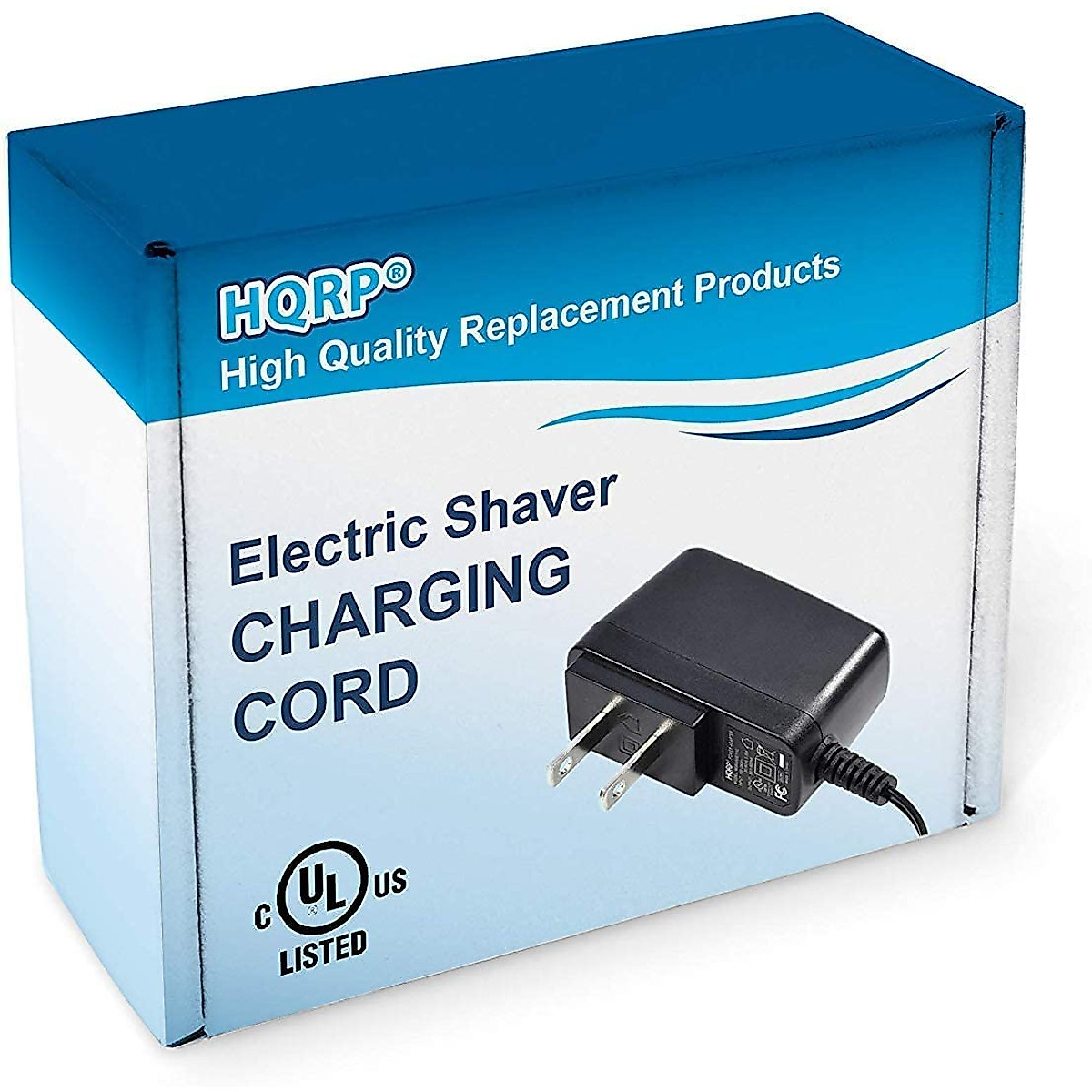 HQRP AC Adapter Compatible with Philips Norelco 422203623771 S9531 S9531/84 S9311 S9311/27 S9311/84 S9531/27 S8950 S5675 S5590 S5550 Shaver Power Cord Charger Adaptor + Cleaning Brush