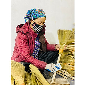 TTS Replacement Wood Handle, Durable Wood Broom Handle for Cleaning and Sweeping, Efficient Cleaning and Storage