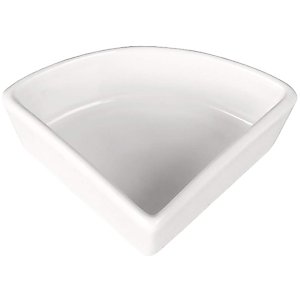 1pc Hamster Feeding Bowl Triangle Hamster Drinking Bowl Food Bowl Hamster Food Feeder Pet Supplies Hamster Bowl Ceramics Bowl Feeding Basin