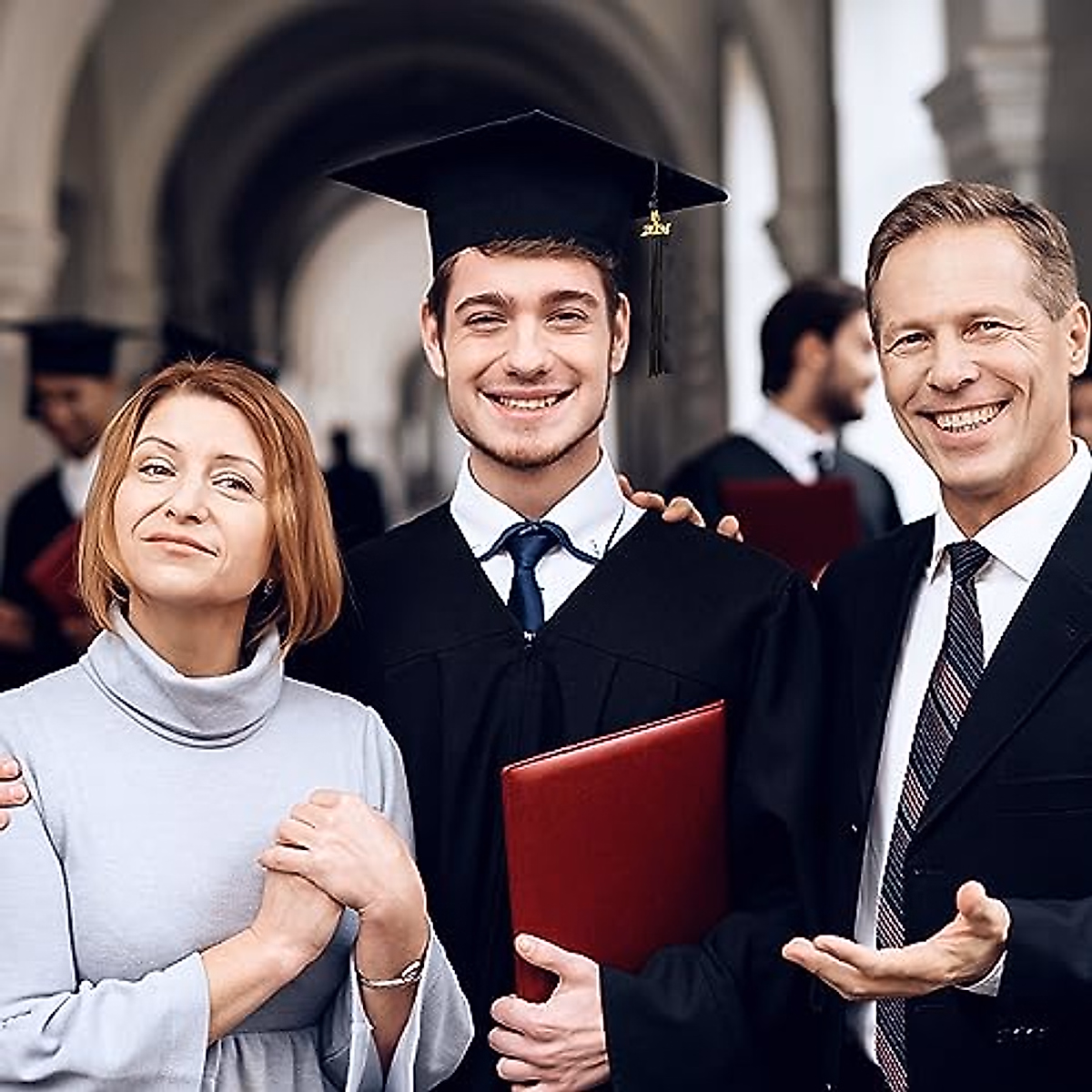 Grevosea 2 Pieces Graduation Tassel 2024 Graduation Tassel Graduation Party Decorations Graduation Cap Tassel with The 2024 Year Gold Charms for 2024 Graduation Ceremonies (Black)