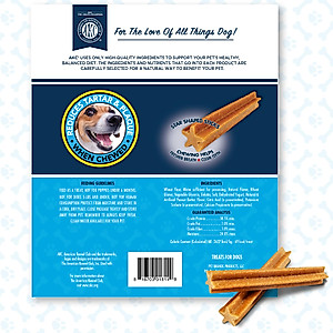 American Kennel Club Dentacare Large Breed Peanut Flavored Dental Dog Treats, Naturally Flavored, 15 Count