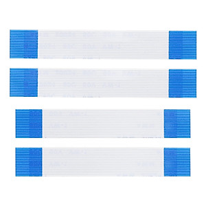 SING F LTD 4PCS Flex Ribbon Cables Compatible with Sony PS5 Console 16 Pin Gamepad Touchpad L1 L2 R1 R2 Flex Cable Replacement Video Games Accessories