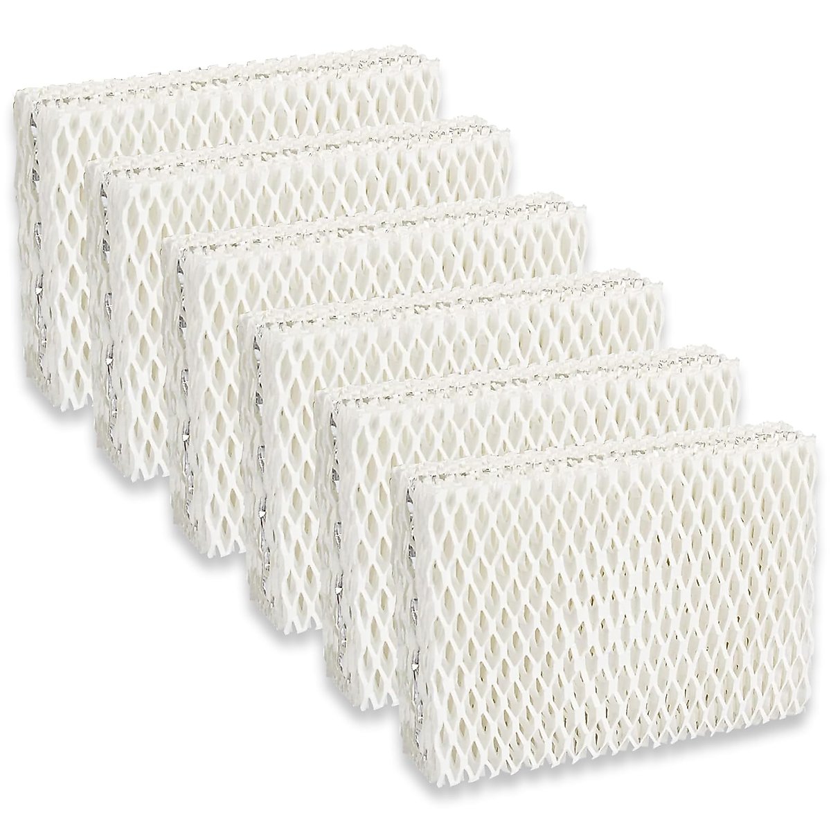 kakofaci WF813 Humidifier Filters Replacement Compatible with Equate EQWF813 PCWF813 Relion RCM832 RCM-832N Protec RWF813 EQ-2119-UL PCCM-832N Cool Mist Humidifiers Wick Filter - 6 Pack