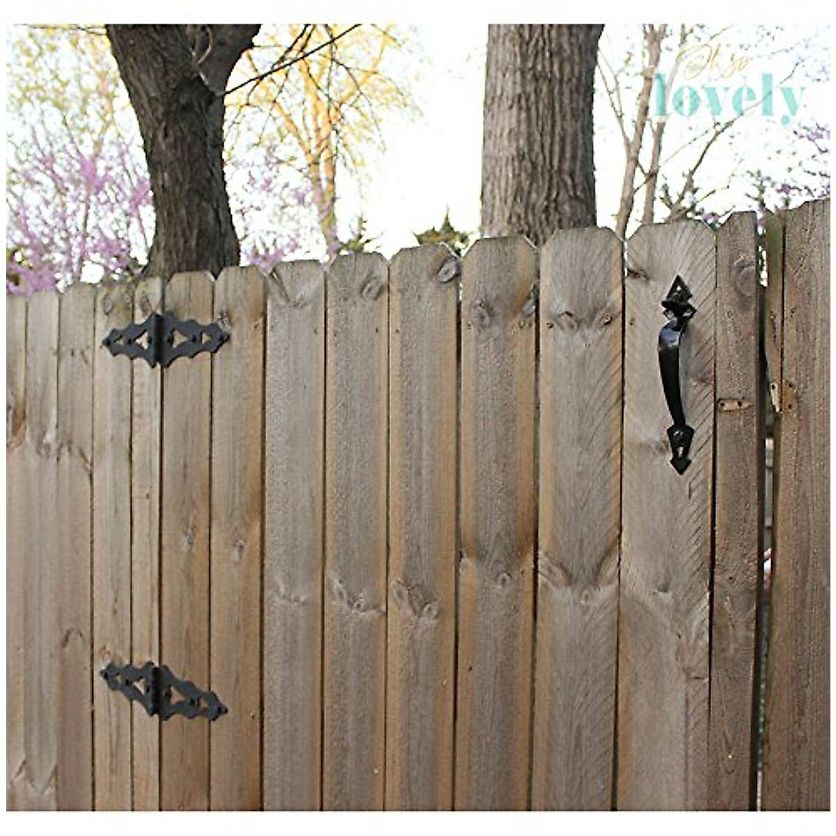 National Hardware N109-040 Swinging Gate & Door Thumb Latch, Heavy Duty, Coated with WeatherGuard Protection, Black