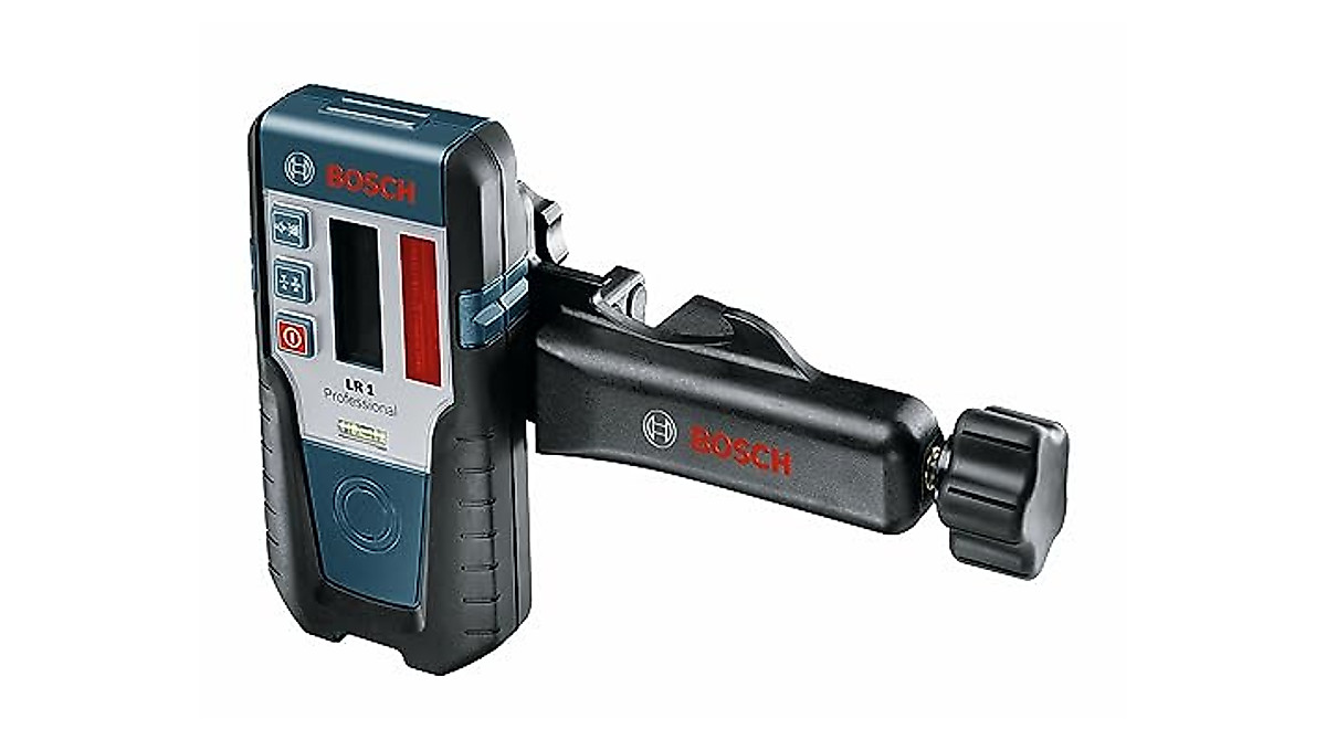 BOSCH LR1 Red-Beam Rotary Laser Receiver 650 Ft Accuracy