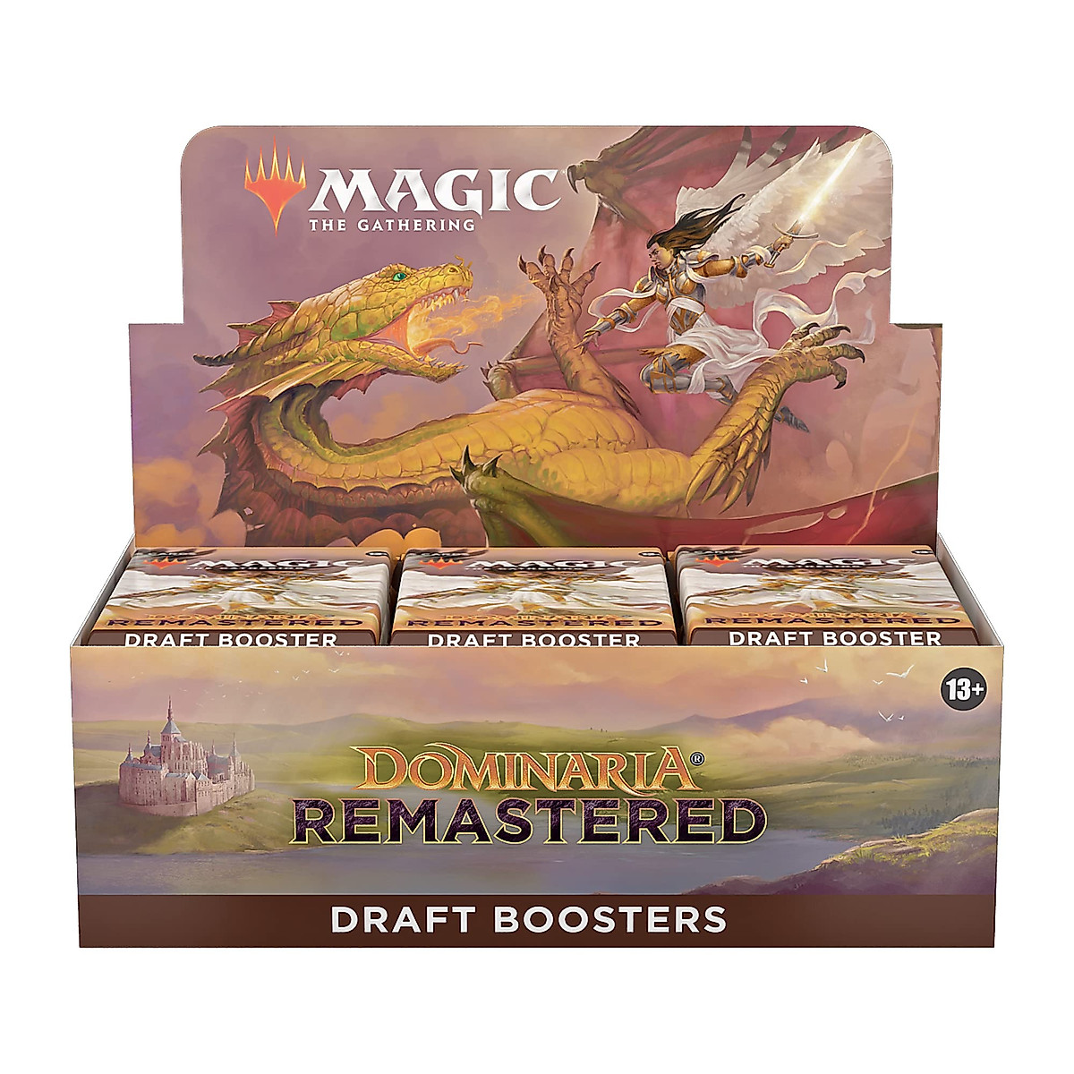 Magic The Gathering Dominaria Remastered Draft Booster Box | 36 Packs (540 Magic Cards)