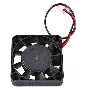 UCEC 40mm Fan DC 24V Small Brushless Cooling 4010 Axial Fan 40x40x10MM 2Pin for Computer Case 3D Printer Extruder Humidifier and Other Small Appliances - 2 Pack