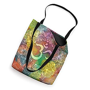 Abstract Watercolor OM Buddhism Yoga Tote Bag