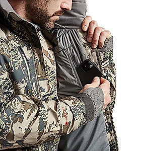 SITKA Gear Men's Blizzard Aerolite Waterproof Hunting Parka, Optifade Open Country, Large
