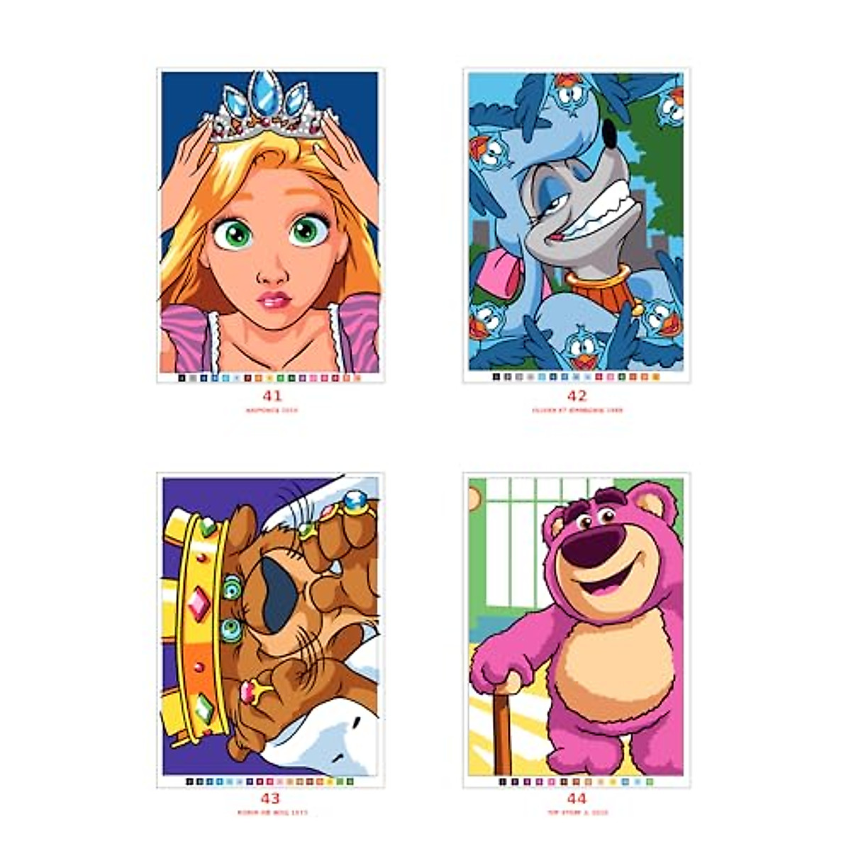 Coloriages mystères Disney - Les Grands classiques Tome 4