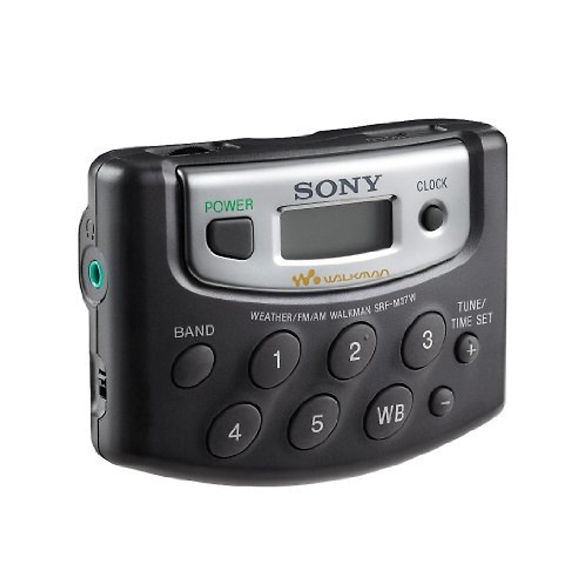 Sony Walkman Digital Tuning Portable Palm Size AM/FM Stereo Radio includes Sony MDR Stereo Headphones (Black)