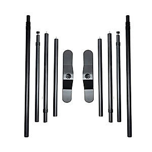 BannerBuzz Shimmer Panel Backdrop, Made of Premium Quality Plastic (Gold, 6' W X 8' H)