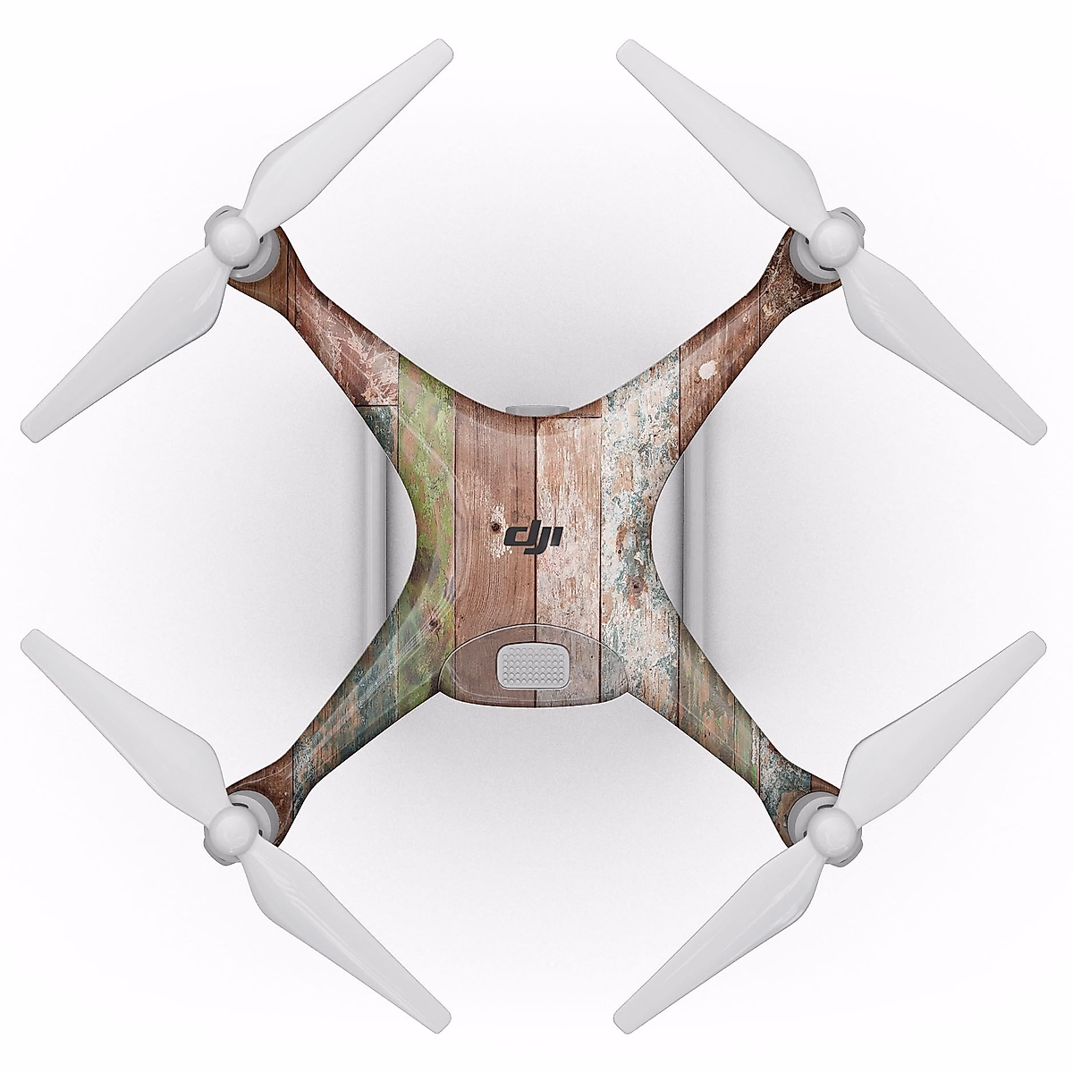 Design Skinz Design Skinz Black & Pink Marble Swirl V1 Full-Body Wrap Decal Skin-Kit Compatible with The Drone DJI Phantom 4