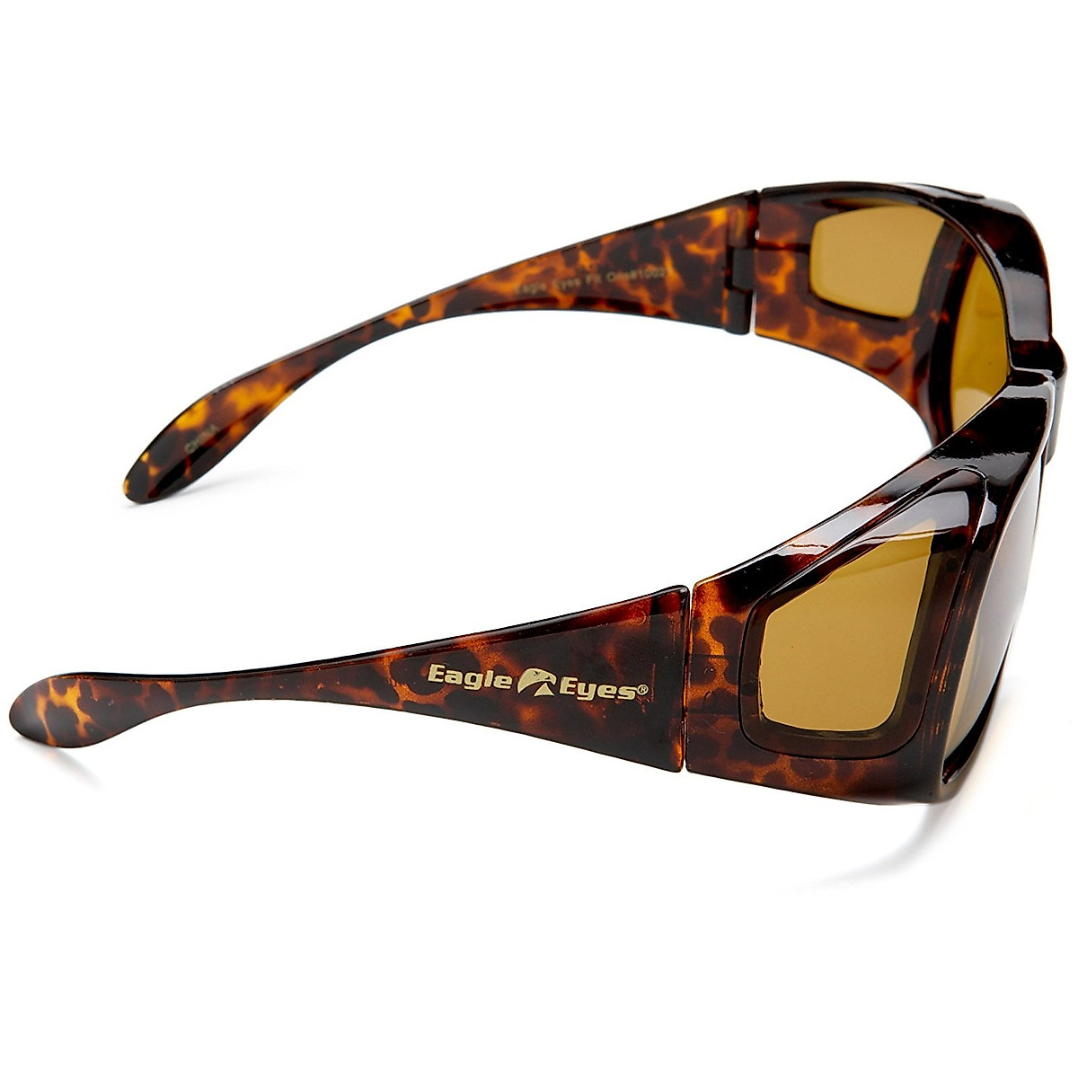 Eagle Eyes FitOns Polarized Sunglasses - Tortoise Shell
