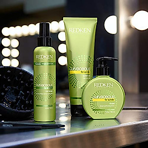 Redken Curvaceous Ringlet Shape Perfecting Lotion | For Curly Hair | Anti-Frizz | Curl Defining Hair Lotion | 6 Fl Ounce