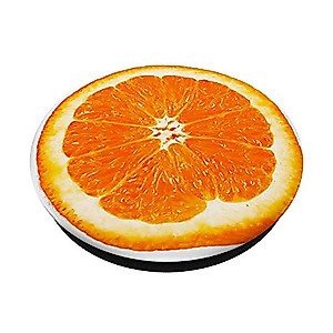 Orange fruit phone holder PopSockets PopGrip: Swappable Grip for Phones & Tablets
