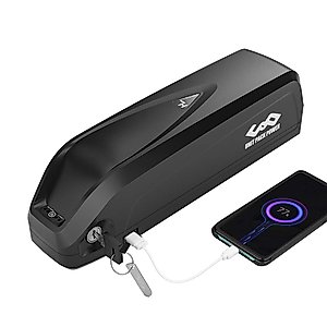 Ebike Battery 52V 13AH for 1000W 750W 500W Motor, Electric Bike Lithium Battery Pack for bafang, AW, ebike Conversion kit