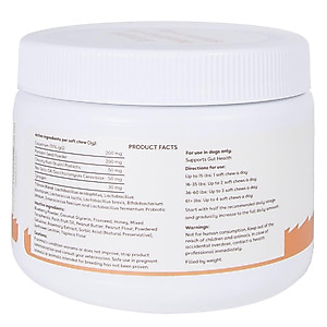 Pupford Gut Health & Immunity Supplement for Puppies and Adult Dogs, Made in The USA, Vet Approved, No Artificial Flavors, Peanut Butter and Jelly, Net Wt. 6.3 oz (120g)