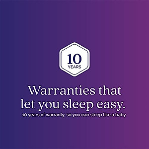 Signature Sleep Dream On 8 Inch 2-Sided Reversible Pocket Spring Mattress, Twin Size, GreenGuard Gold Certified, White