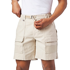 Columbia Men's Half Moon Iii Short, Fossil, 5X x 8