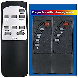 Compatible with Altra Flame Fireplace Stove Heater Infrared Remote Control FA23V60 FA23V60L FA23V60L-1 FA23V60-L FA26V60 FA26V60A FA26V60L FA30V60