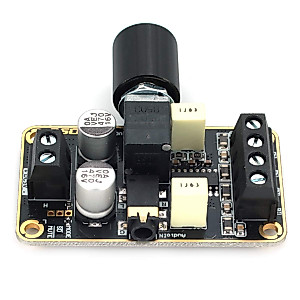 DEVMO Audio Amplifier Board,5W+5W Mini Amplifier Board PAM8406 DC 5V Digital Stereo Power Amp 2.0 Dual Channel Class D Amplify Module for Speaker Sound System DIY