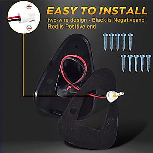 nifeida Cab Roof Marker Lights, Smoke Len 16LED Amber Clearance Light Fit for Ford F150 F250 F350 F450 F550 F650 F750 E150 E250 E350 E450 1999-2016 Super Duty Pickup Truck