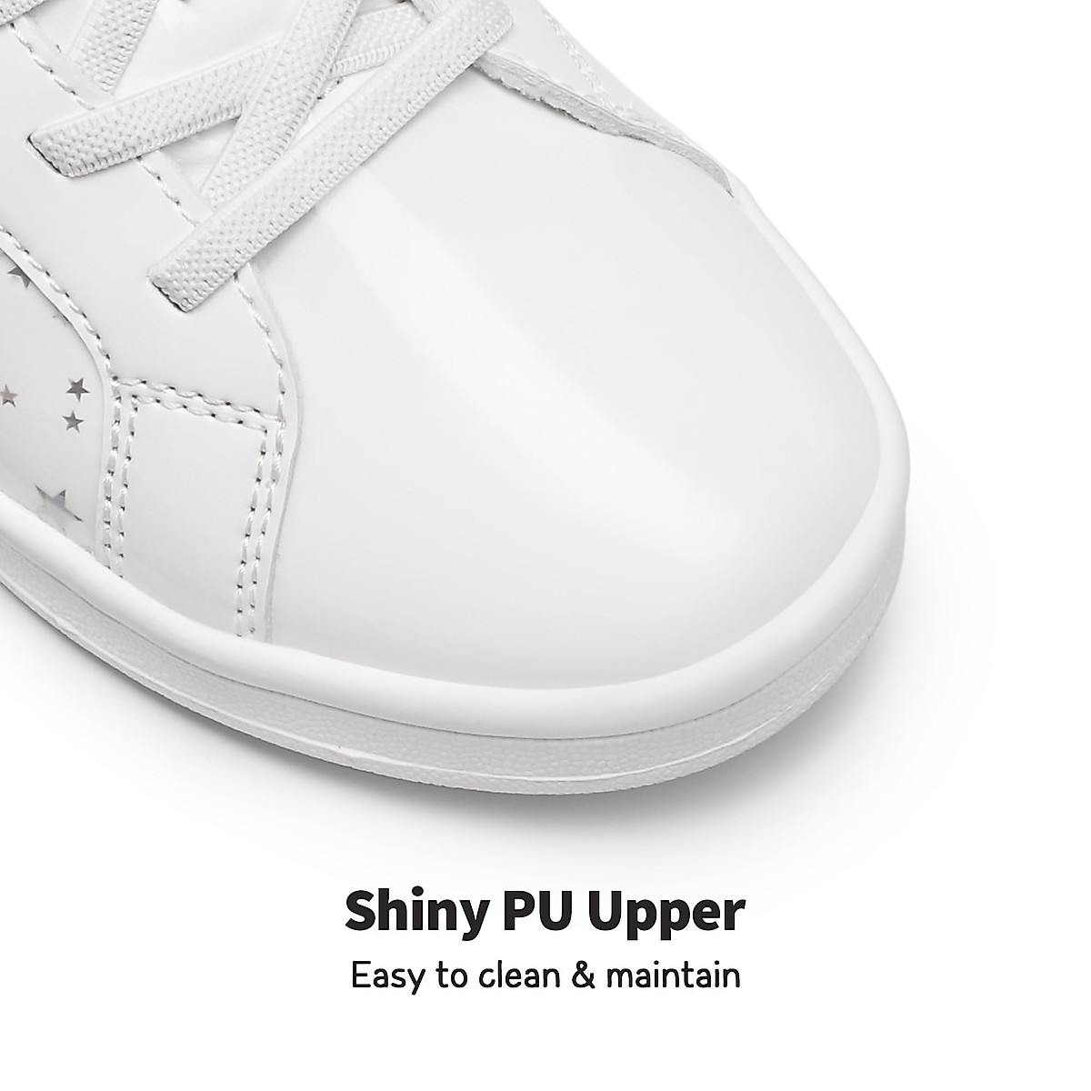 DREAM PAIRS Girls&Boys Sneakers Toddler Little Kids Tennis School Walking Shoes White Size 13 Little Kid SDFS2210K