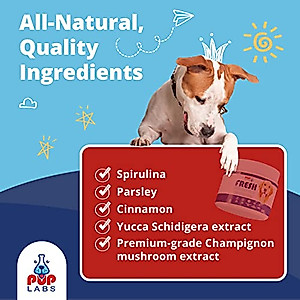 Pup Labs Fresh Breathies - All-Natural Delicious Dental Chews for Dogs - Dog Breath Freshener - Supports Gut Health and Immune System - Made for All Dogs and in The USA, 30 Chews