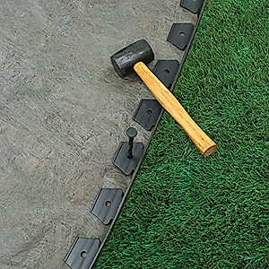 EasyFlex No-Dig Landscape Edging Kit - 100 ft., Black