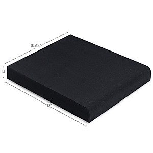 Sound Addicted - Studio Monitor Isolation Pads suitable for 6.5, 7 and 8 Inches Large Speakers | Reduce Vibrations and Fits most Stands - Pair | SMPad 8