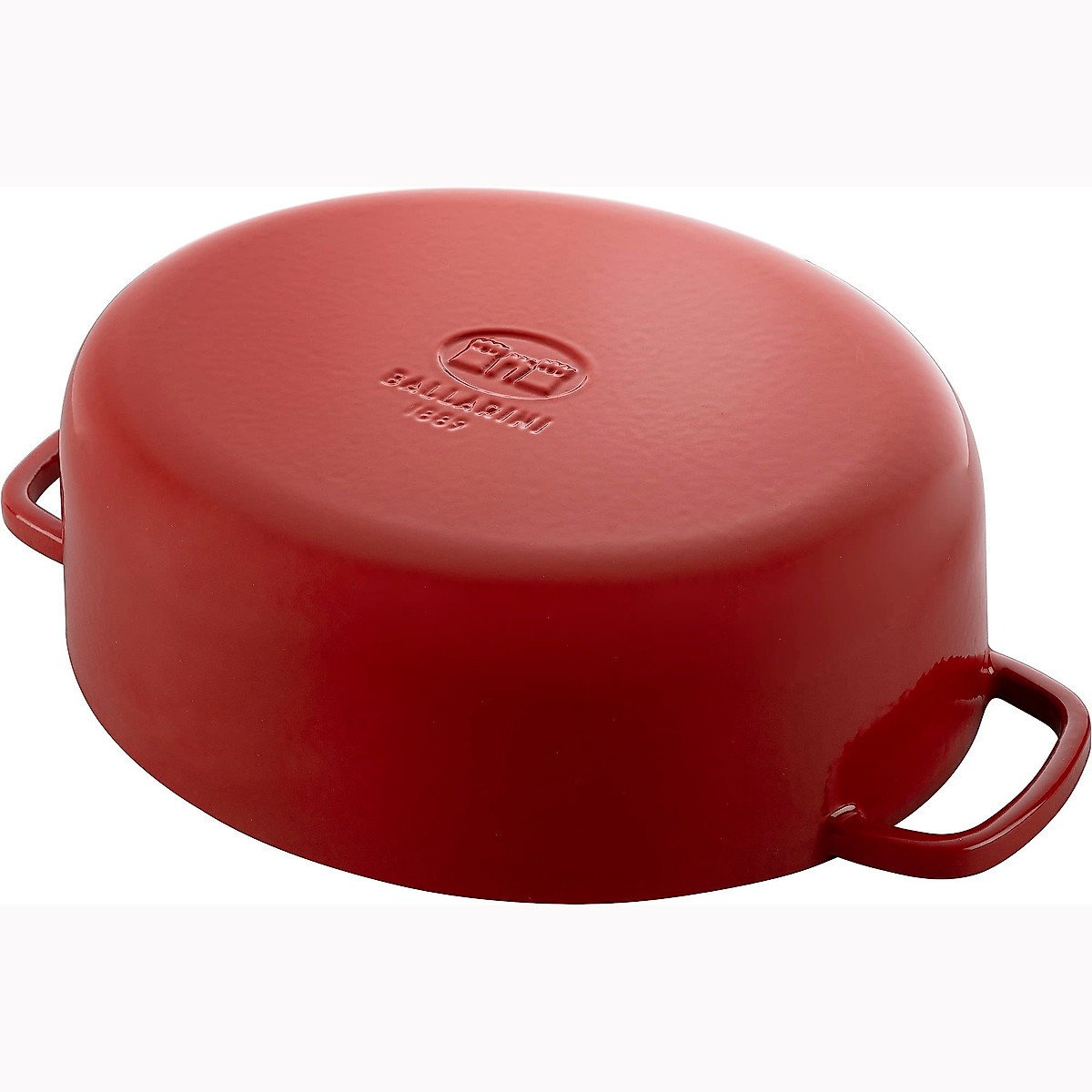 BALLARINI Bellamonte Cast Iron 5-qt Oval Dutch Oven - Pomodoro Red