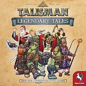 Pegasus Spiele 56100E - Talisman - Legendary Tales, Multicolor